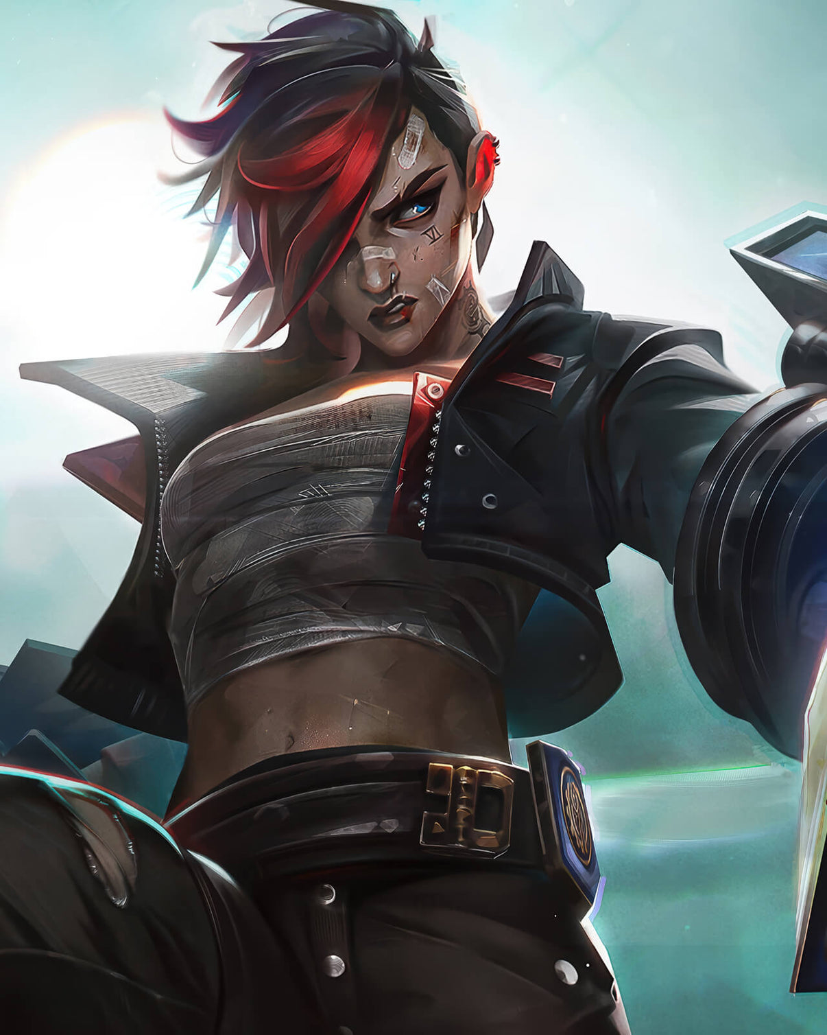 Arcane Vi Pit Fighter Cosplay Jacket S02 – AlexGear