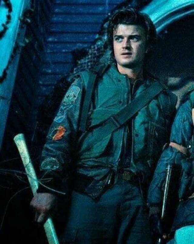 Steve Harrington Stranger Things S04 Leather Jacket – AlexGear
