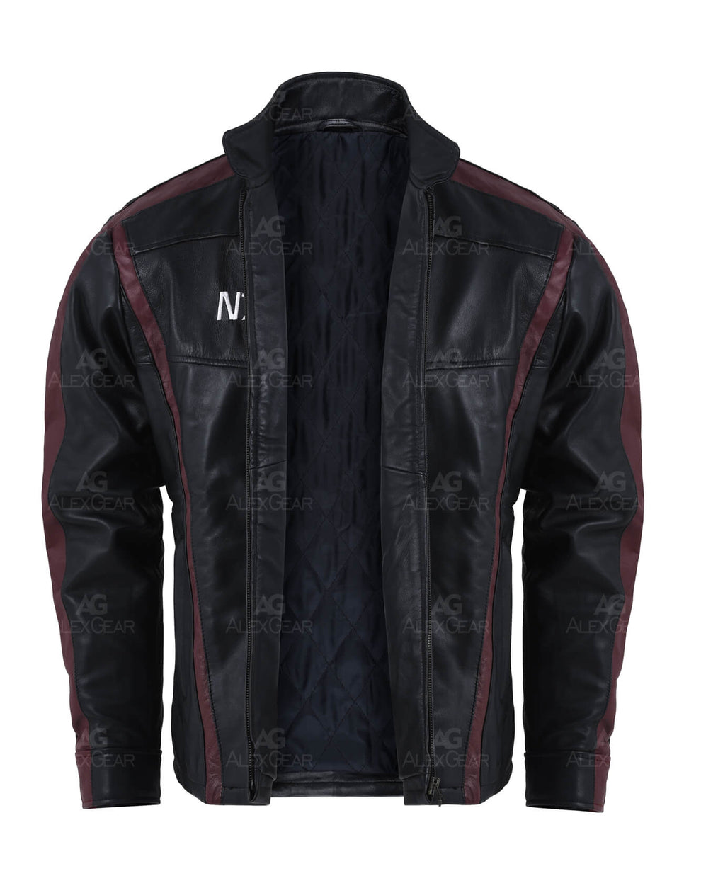 ME3 Commander Shepard N7 Leather Jacket – AlexGear