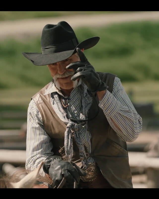 Yellowstone Lloyd Pierce Leather Vest S05 – AlexGear