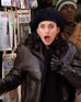 Friends S01 Monica Geller Brown Leather Jacket – AlexGear